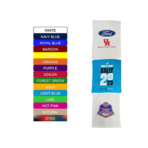 Promotional Custom Towels | Beach Towels | Shop Towels | Rally And Bath ...